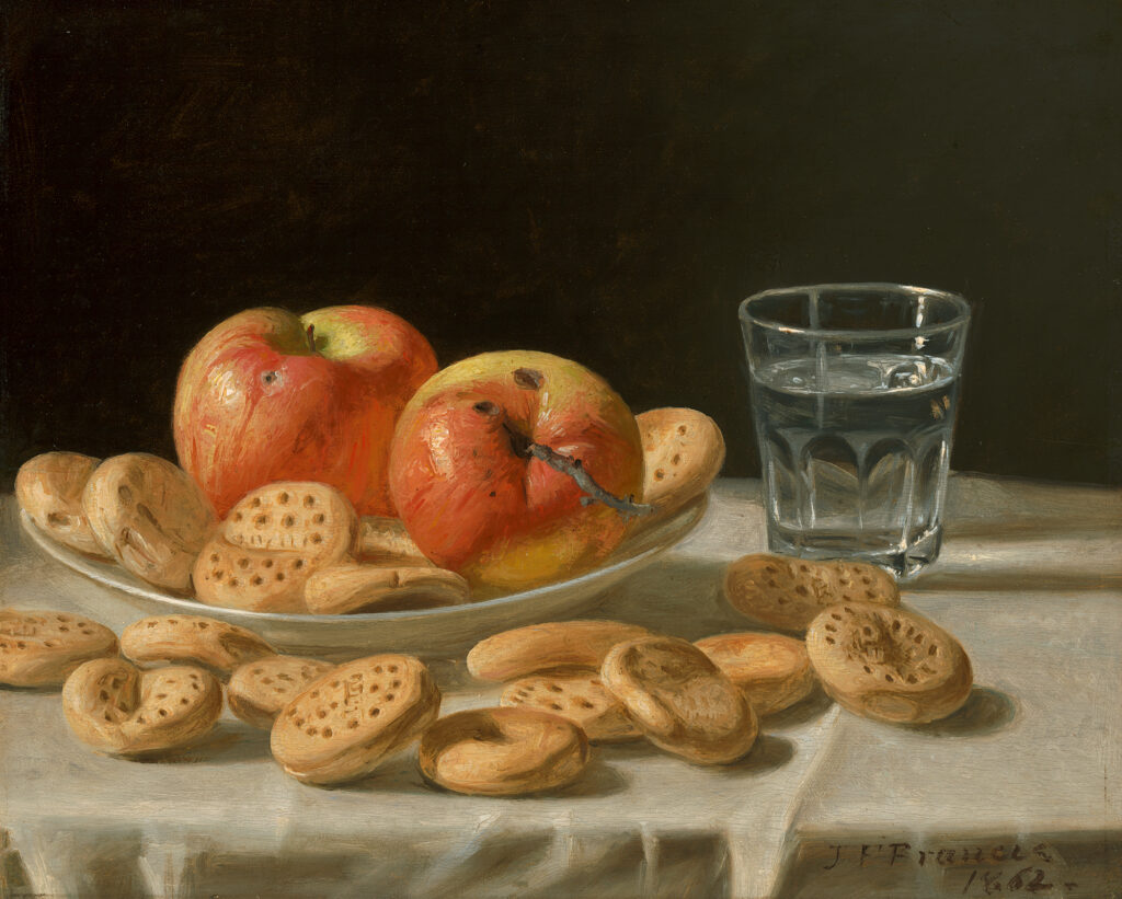Still Life: Apples and Biscuits - Wichita Art Museum