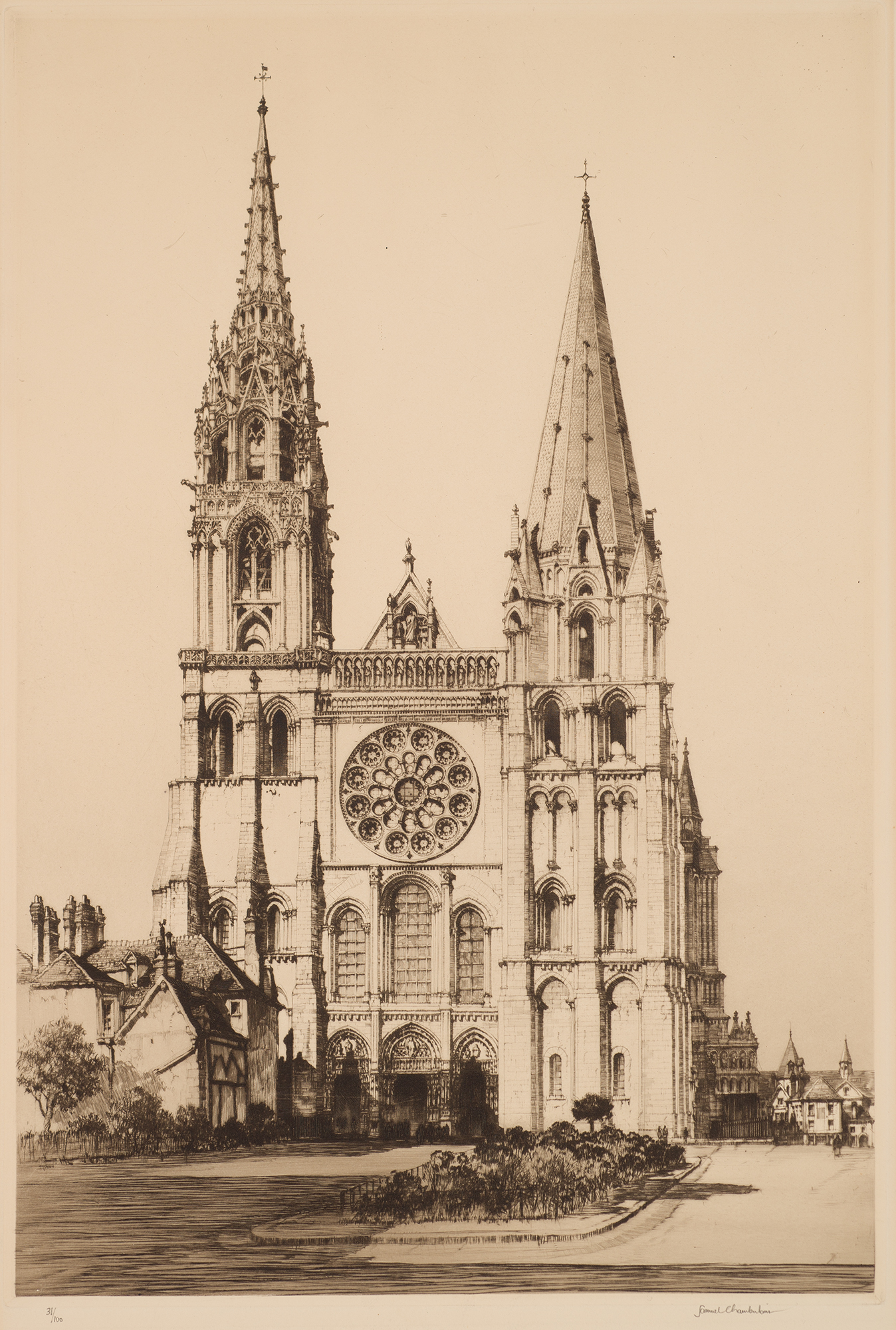 Chartres Cathedral - Wichita Art Museum