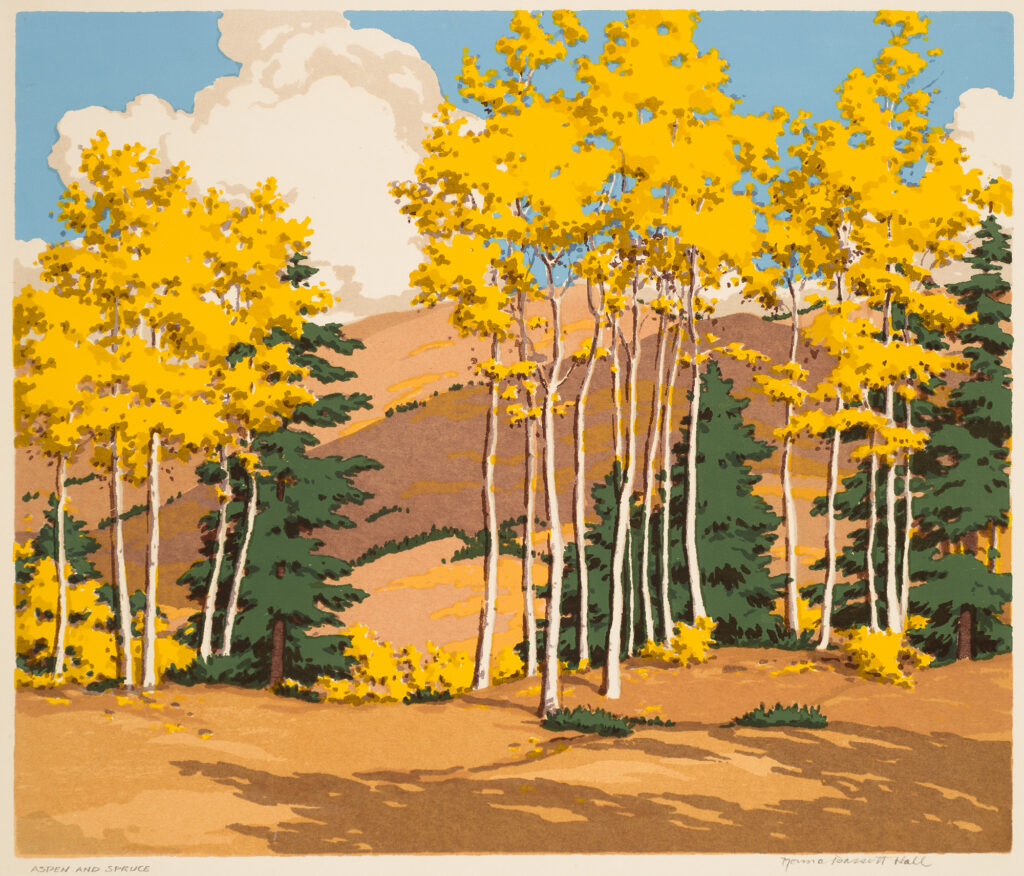 Aspen and Spruce - Wichita Art Museum