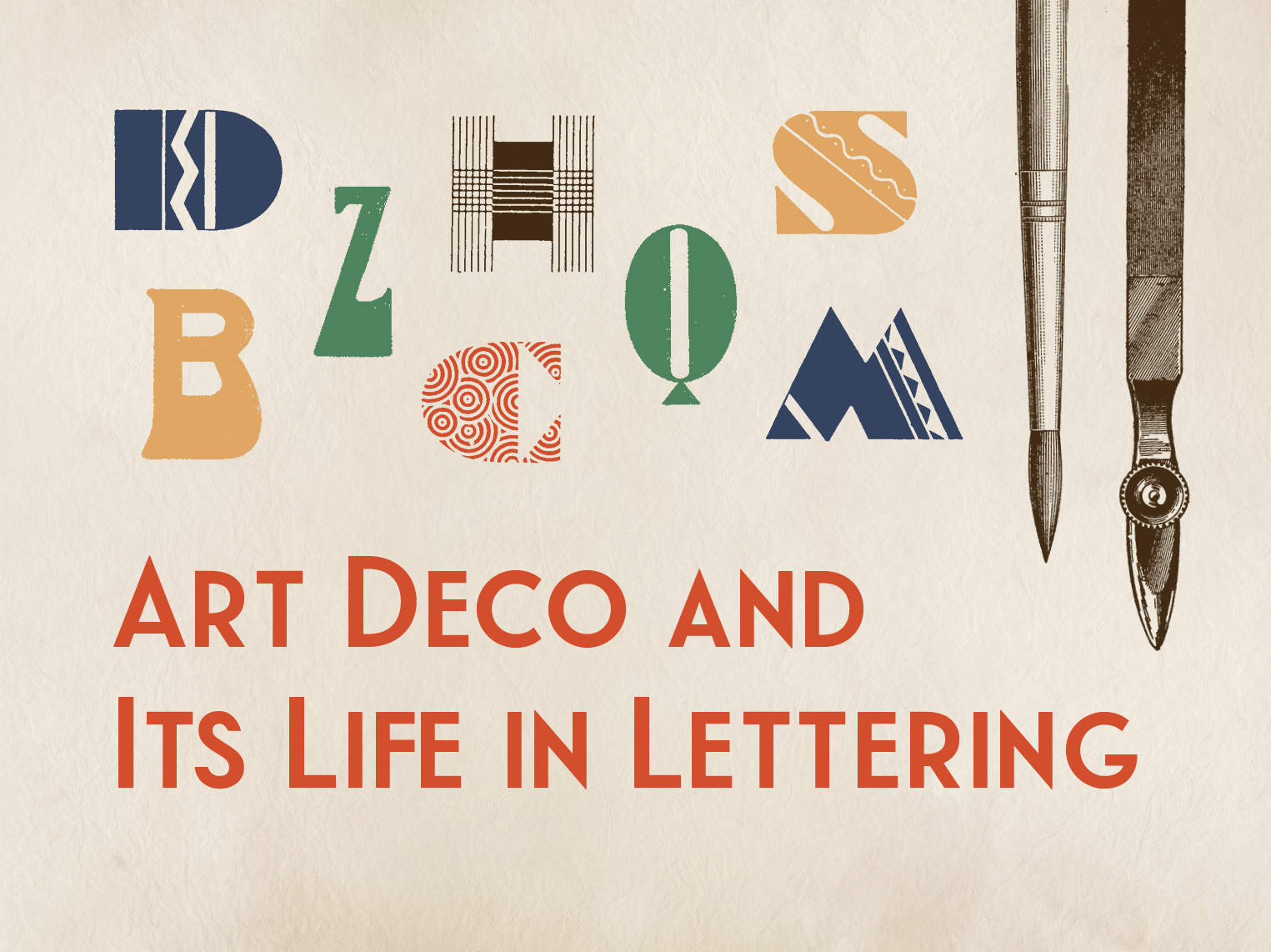 Art Deco and Its Life in Lettering - Wichita Art Museum